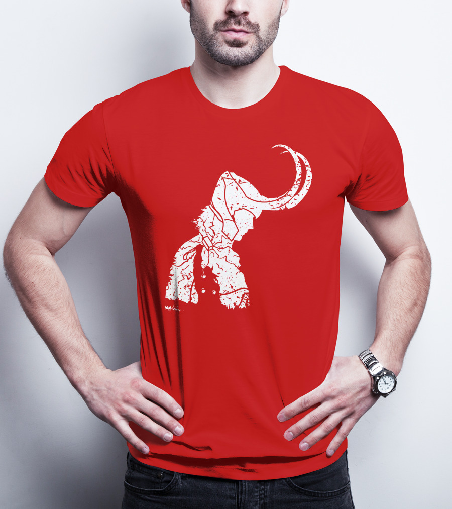 Dark Lord Norse God Trickster Horned T-Shirt
