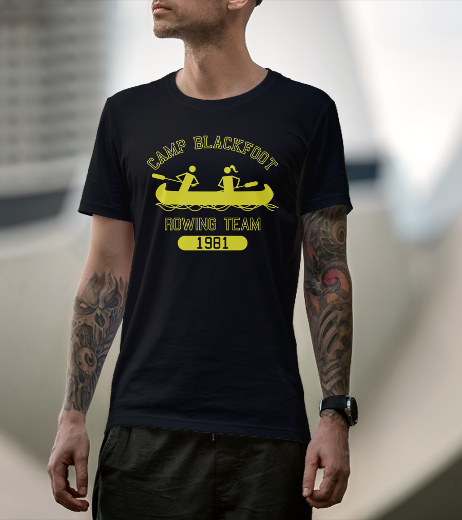 Camp Blackfoot Rowing Team 1981 T-Shirt
