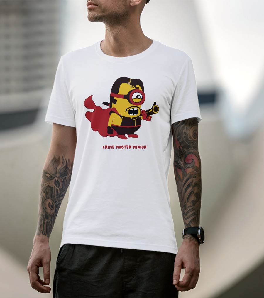 Crime Master Minion Hero Fusion T-Shirt
