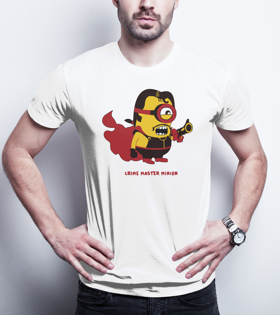 Crime Master Minion Hero Fusion T-Shirt