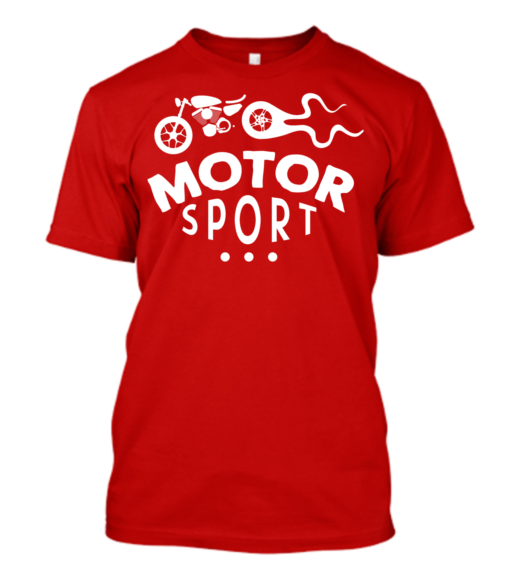MOTOR SPORT Motorcycle Flame T-Shirt
