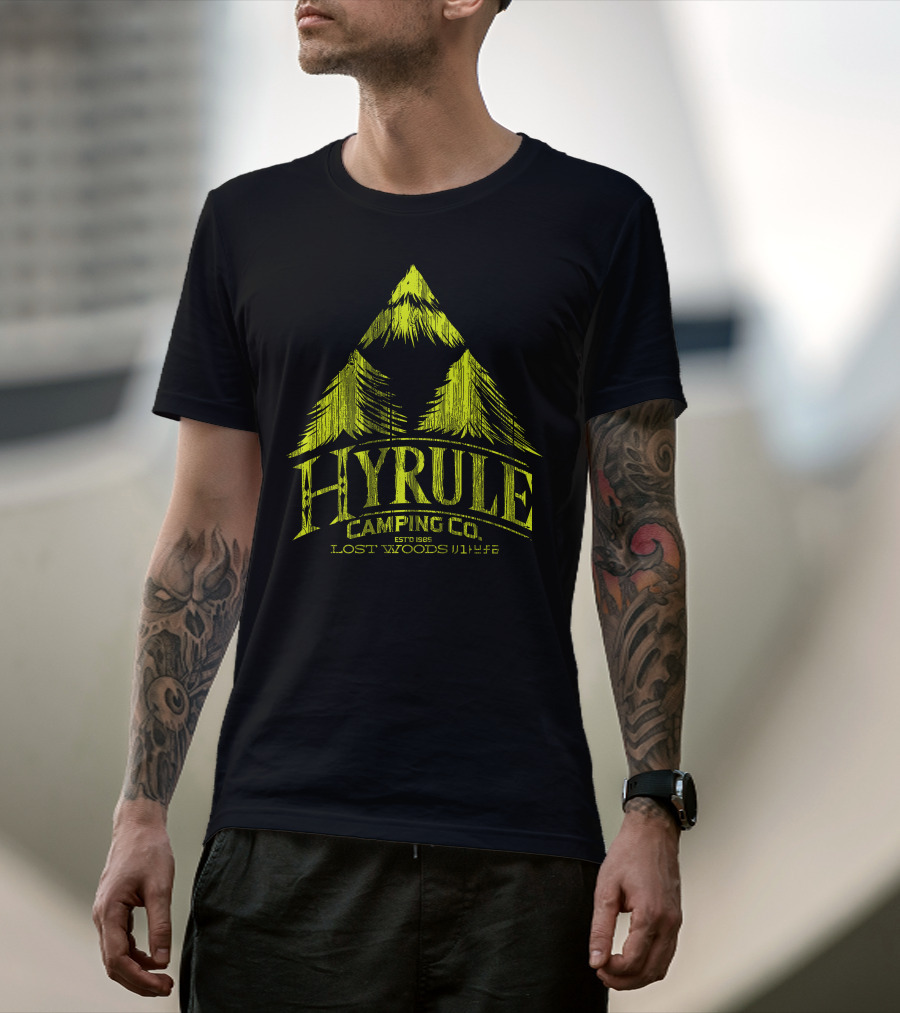 Hyrule Camping Co. Lost Woods Estd 1986 T-Shirt