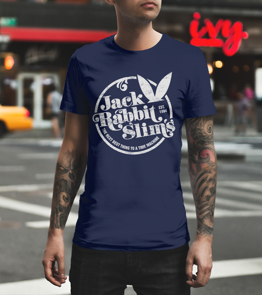 Jack Rabbit Slim's Est. 1994 The Next Best Thing To A Time Machine T-Shirt
