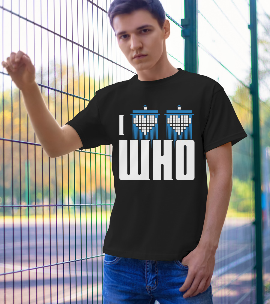 I Heart TARDIS Who T-Shirt