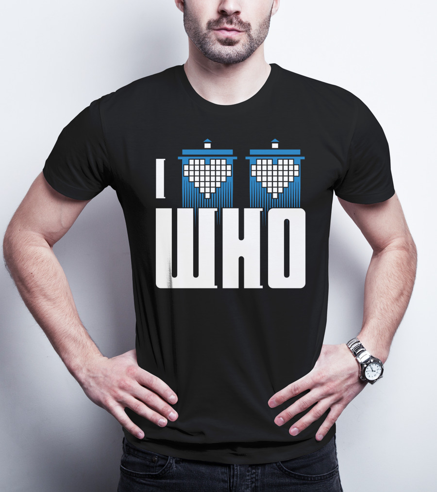 I Heart TARDIS Who T-Shirt