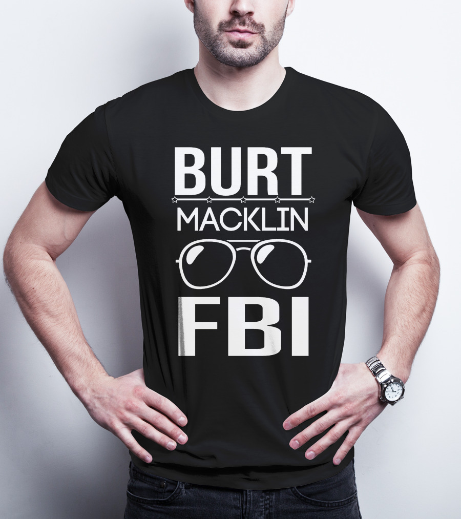 Burt Macklin FBI Sunglasses Stars T-Shirt