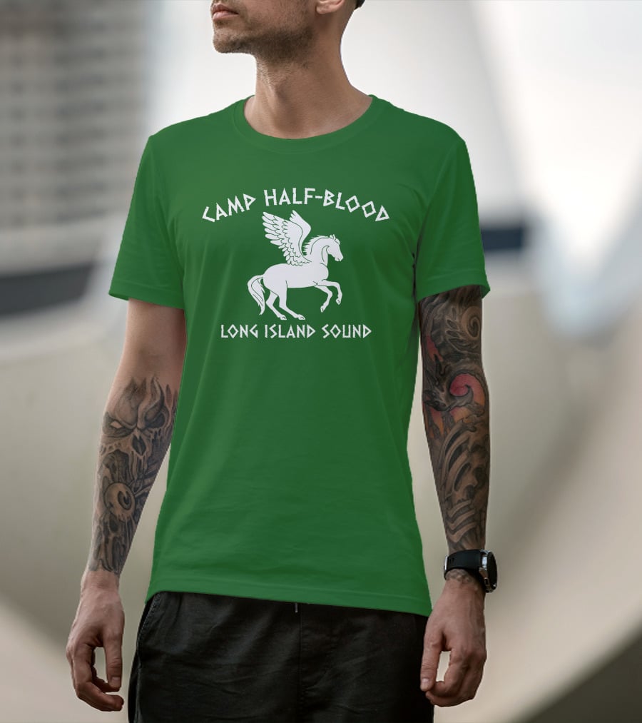 Camp Half Blood Pegasus Long Island Sound T-Shirt