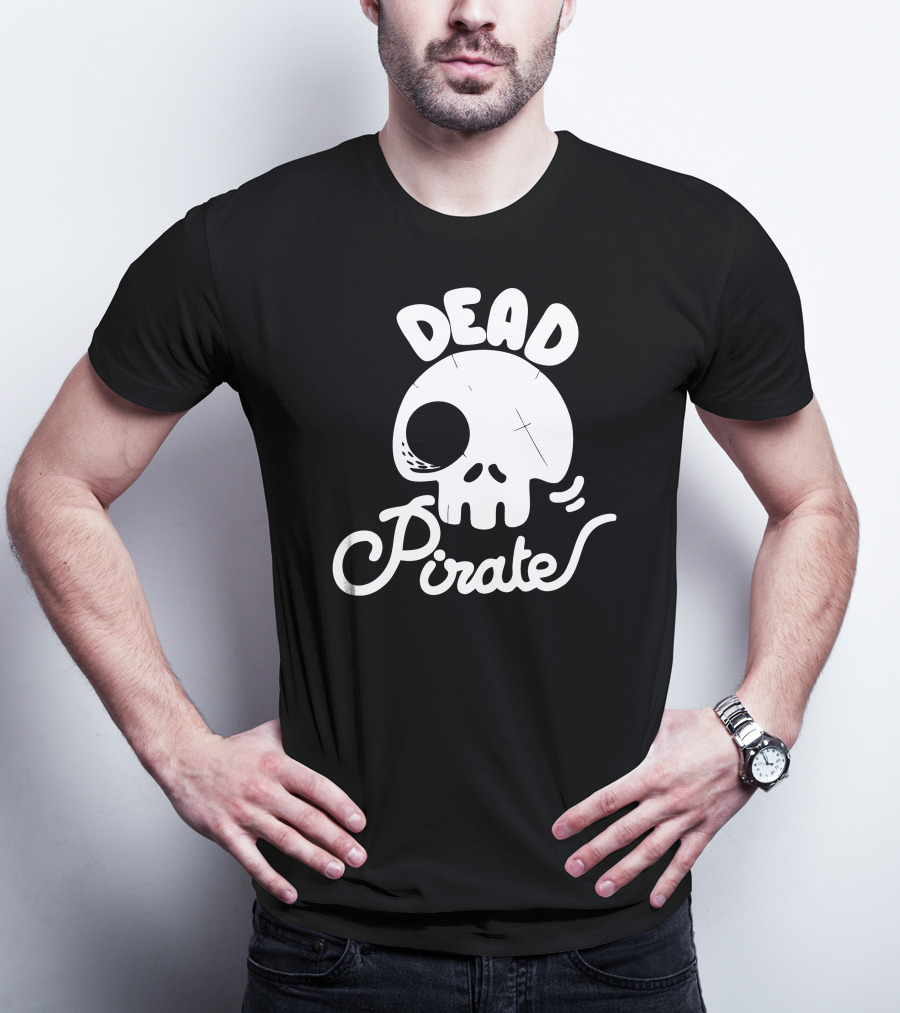 DEAD PIRATE Skull T-Shirt