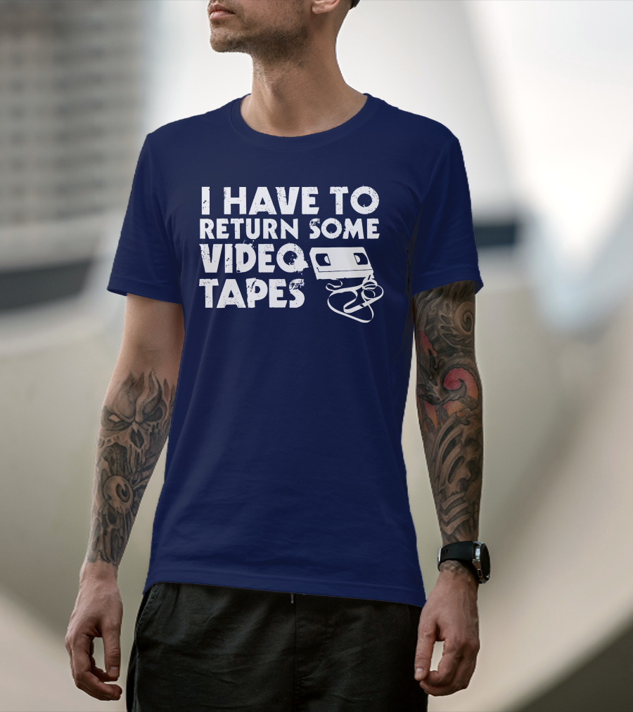 I Have To Return Some Video Tapes American Psycho T-Shirt