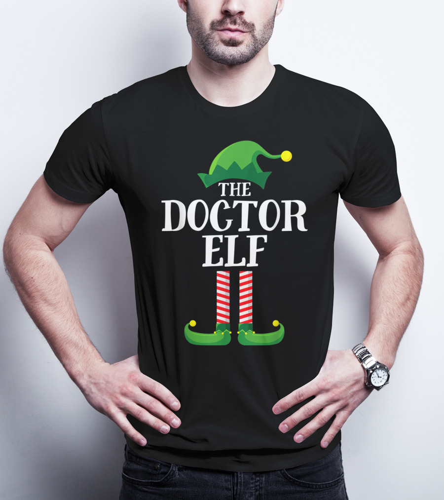 The Doctor Elf Christmas Family Group Matching T-Shirt