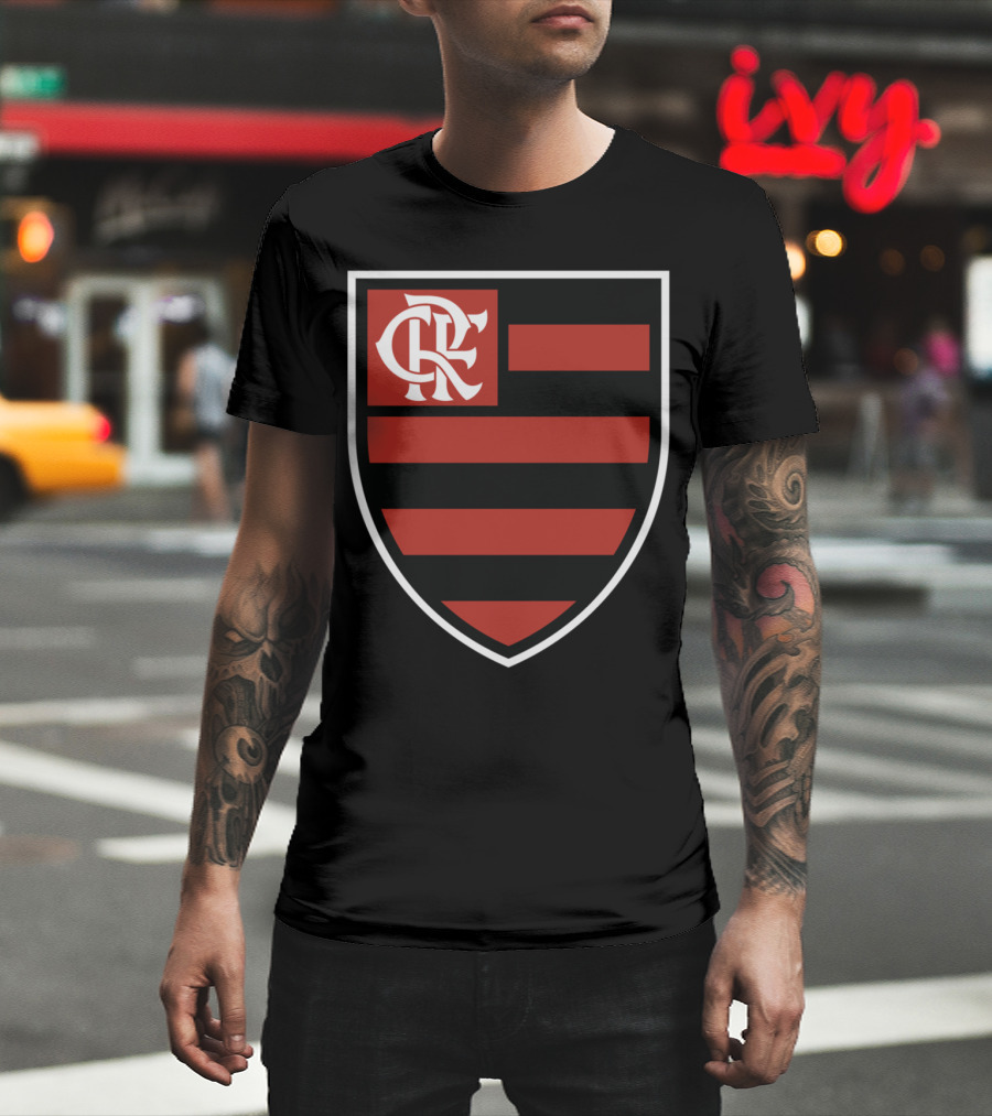 CR Flamengo Football Club Logo Emblem T-Shirt