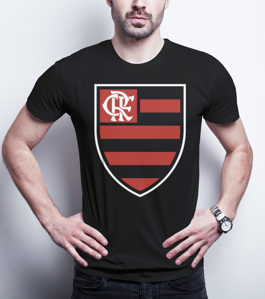 CR Flamengo Football Club Logo Emblem T-Shirt