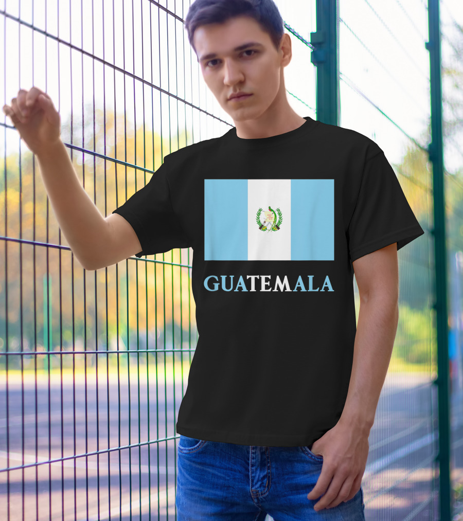 Guatemala Flag Bandera Guatemalteca Guatemala T-Shirt