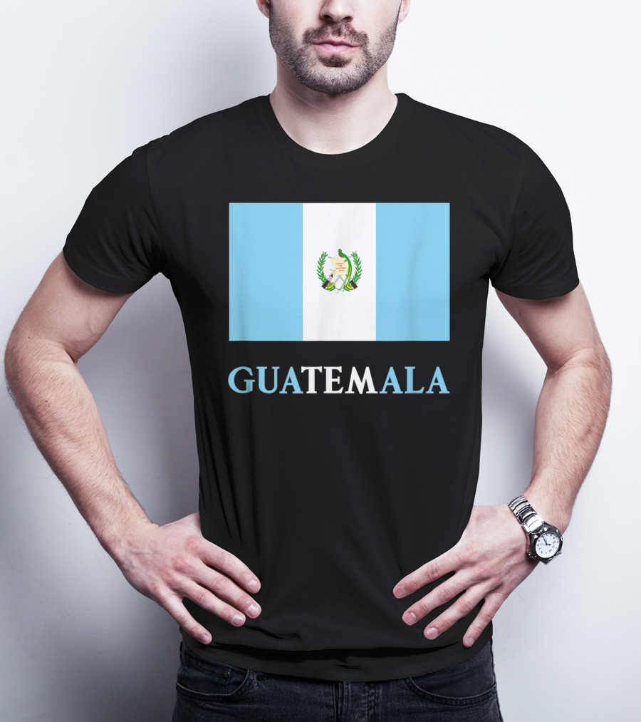 Guatemala Flag Bandera Guatemalteca Guatemala T-Shirt