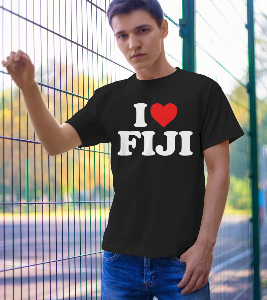 I Heart Fiji Love T-Shirt