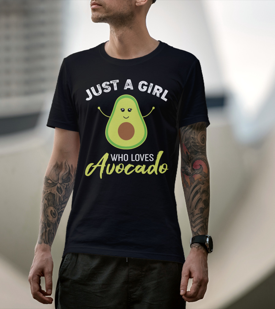 Just A Girl Who Loves Avocado T-Shirt