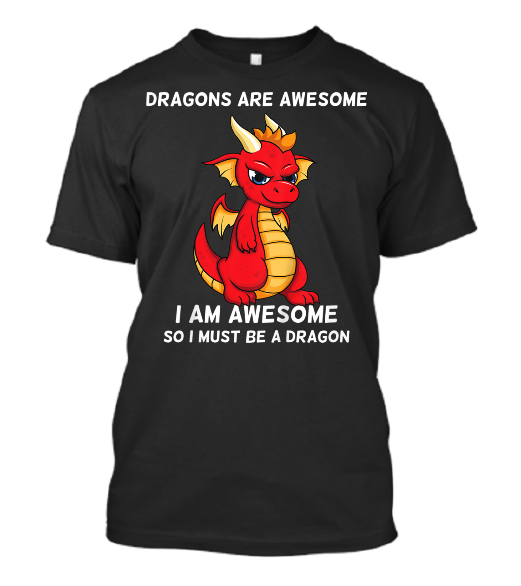 Dragons Are Awesome I Am Awesome So I Must Be A Dragon T-Shirt