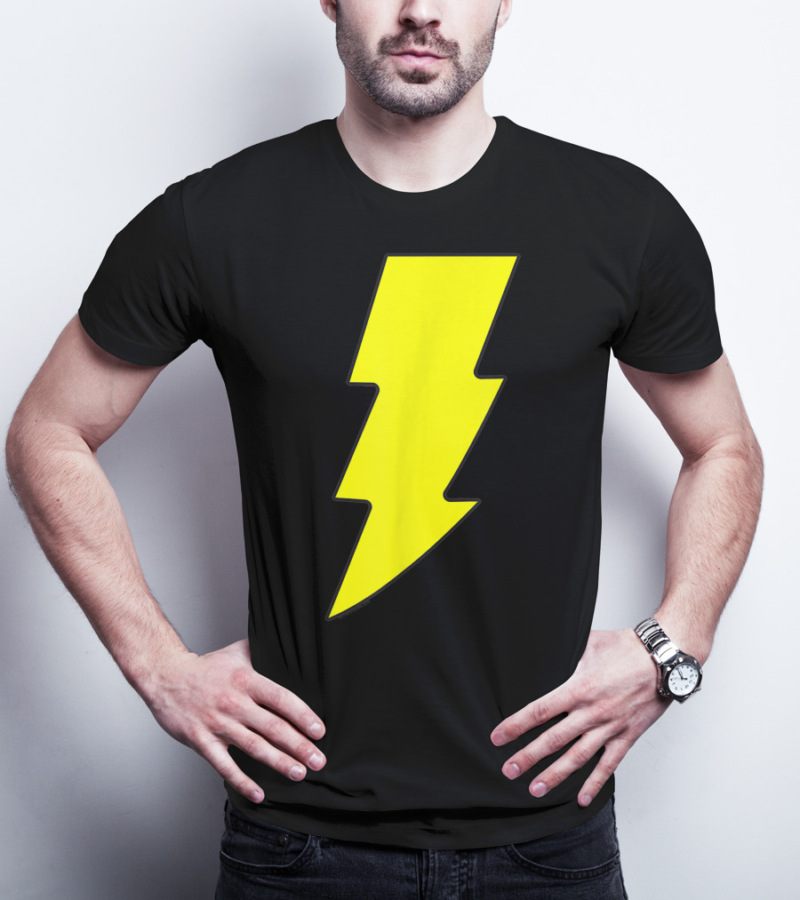 Shazam Lightning Bolt T-Shirt