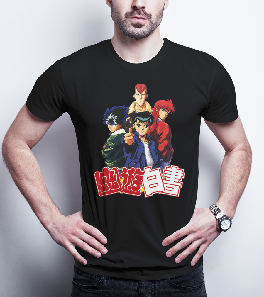Yuyu Hakusho Anime Team Characters T-Shirt