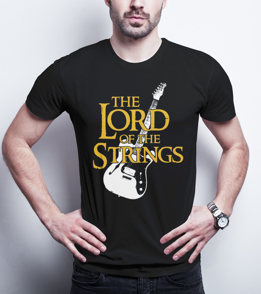 The Lord Of The Strings Electric Guitar T-Shirt