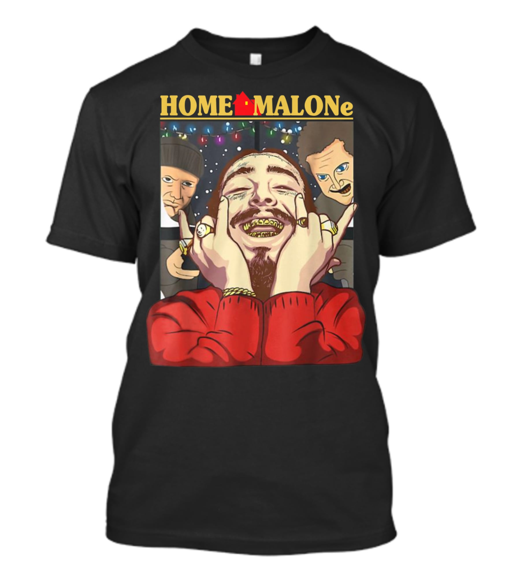 HOME MALONe Vintagehomemalone Christmas Winter T-Shirt