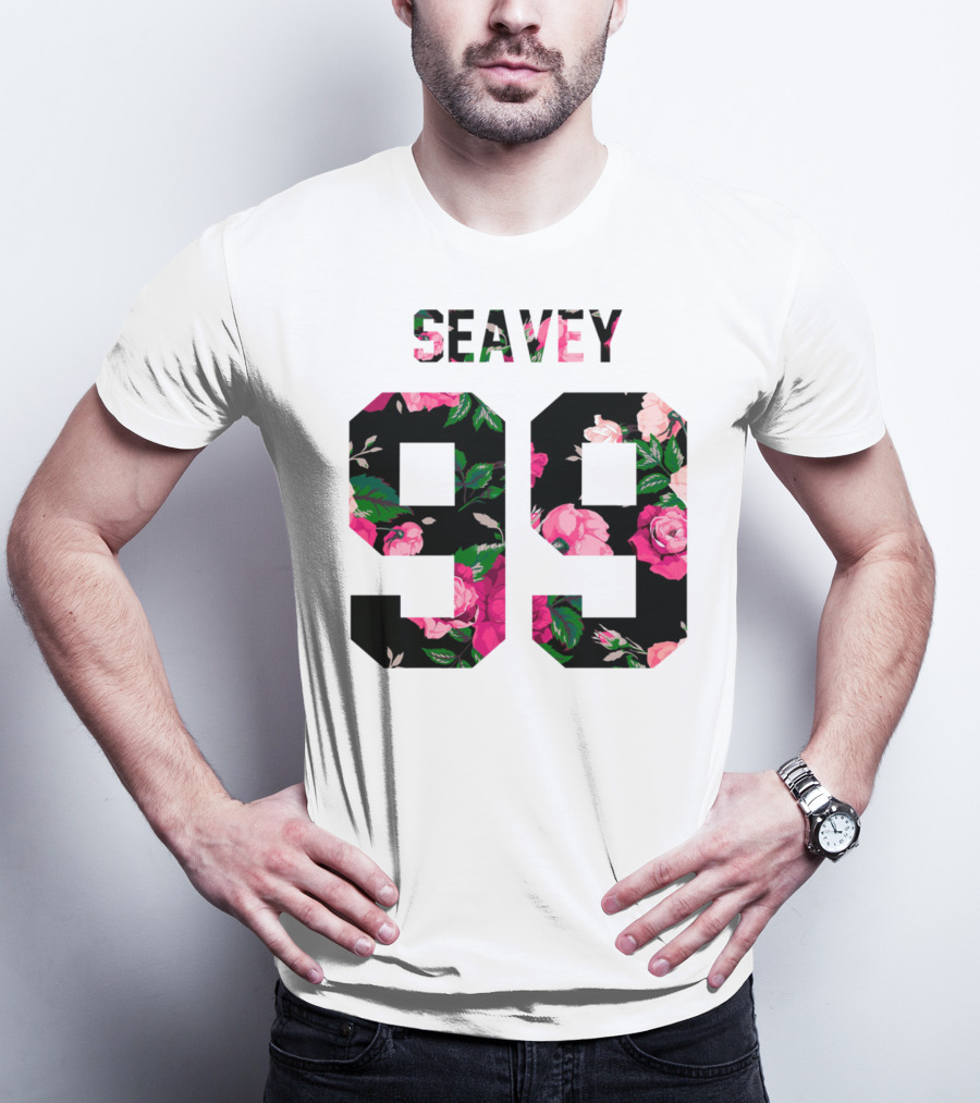 Seavey 99 Floral Design Merchandise Daniel Seavey T-Shirt