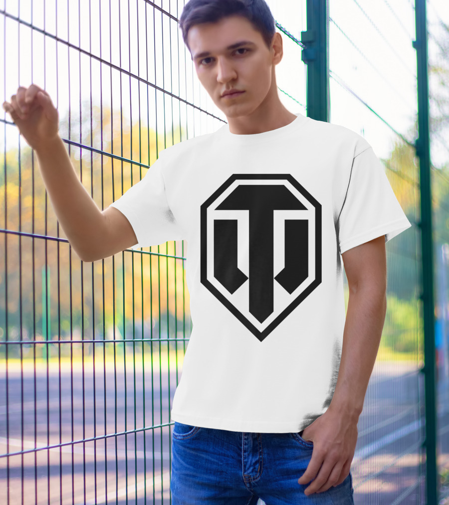 World Of Tanks Logo Badge Emblem T-Shirt