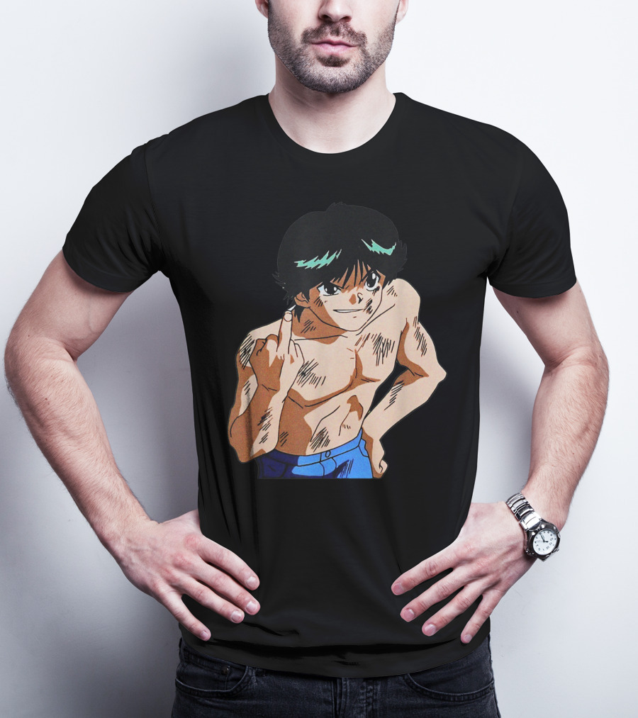 Yusuke Urameshi From Yuyu Hakusho Anime Classics T-Shirt