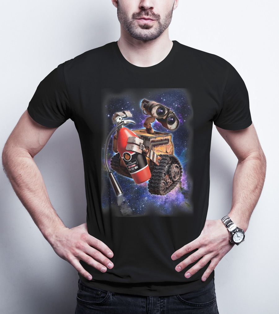 WALL-E Fire Extinguisher Adventure In Space T-Shirt