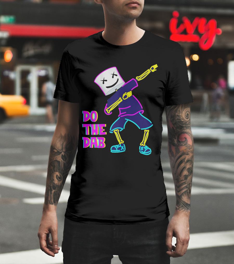 Do The Dab With Goofy Marshmallow Dancing DJ T-Shirt