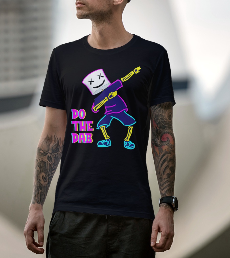 Do The Dab With Goofy Marshmallow Dancing DJ T-Shirt