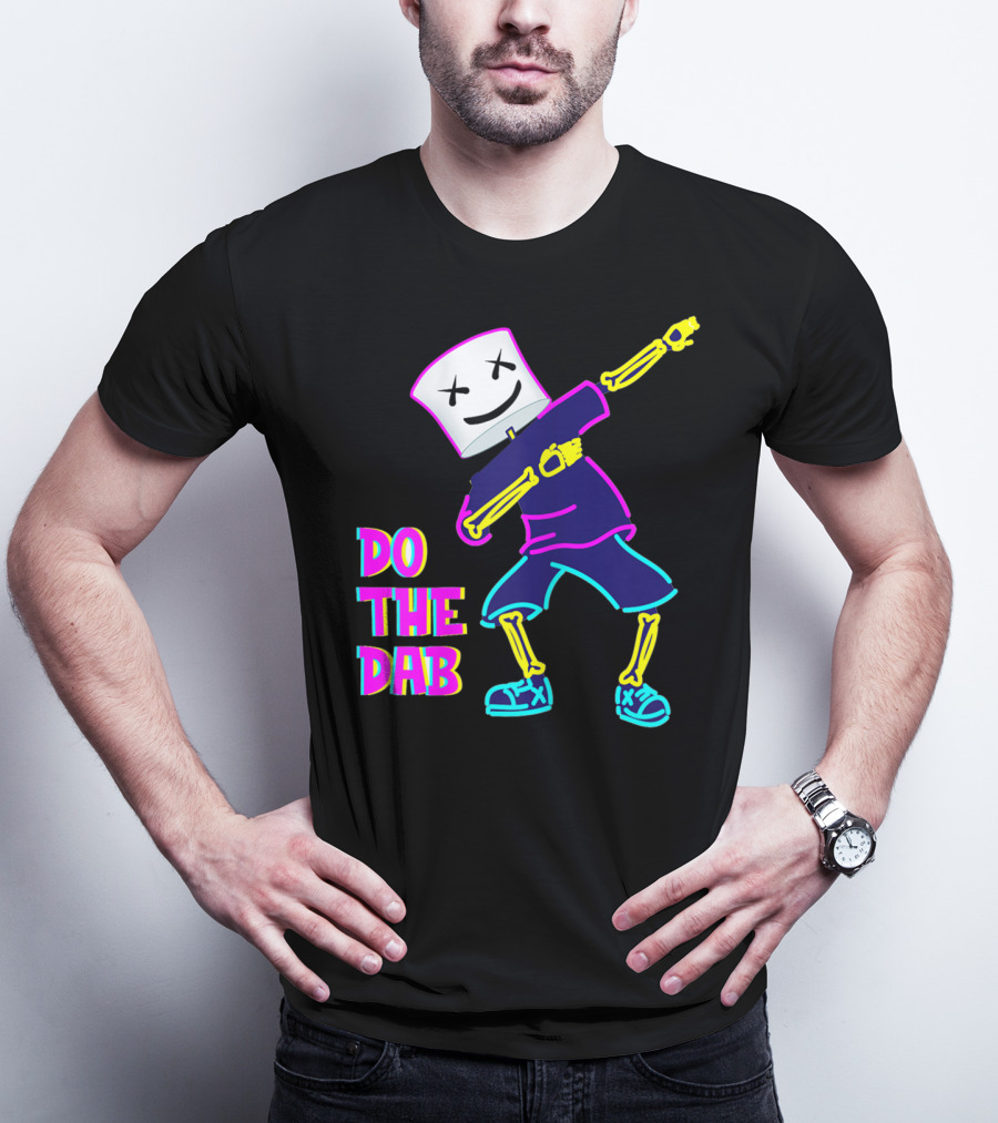 Do The Dab With Goofy Marshmallow Dancing DJ T-Shirt