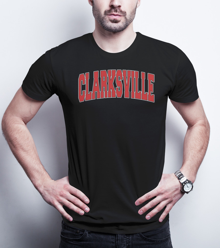 Clarksville Arkansas Varsity Style USA T-Shirt