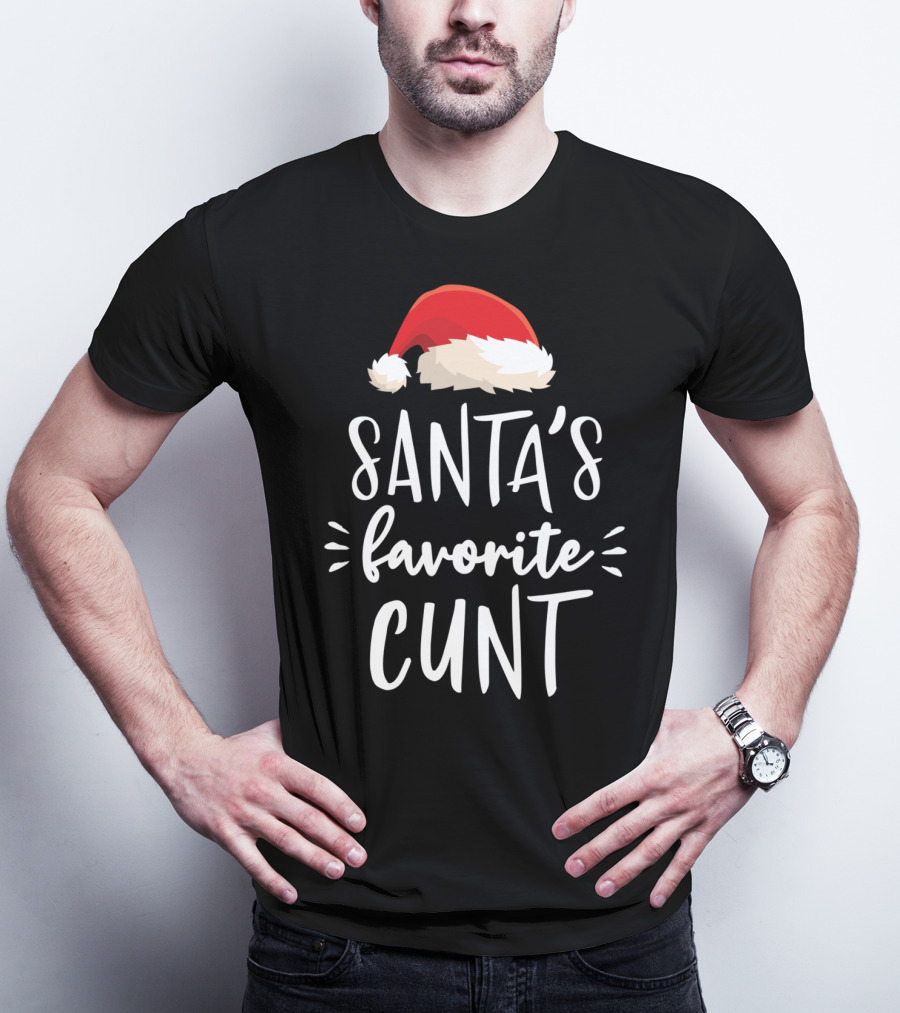 Santa's Favorite Cunt T-Shirt