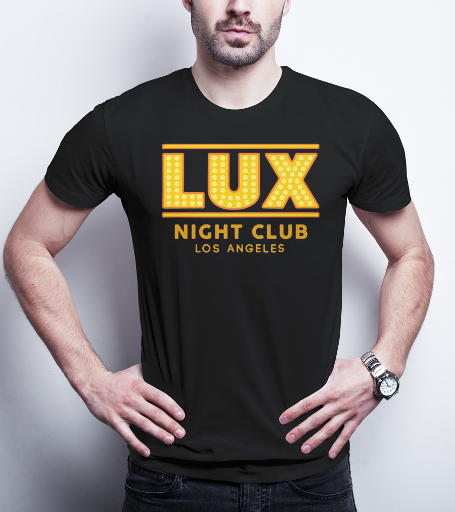 Lux Night Club Los Angeles Morningstar Funny Geek T-Shirt