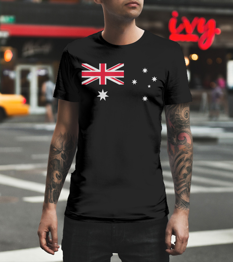 Australia Flag Aussie Flags For Australian Pride T-Shirt