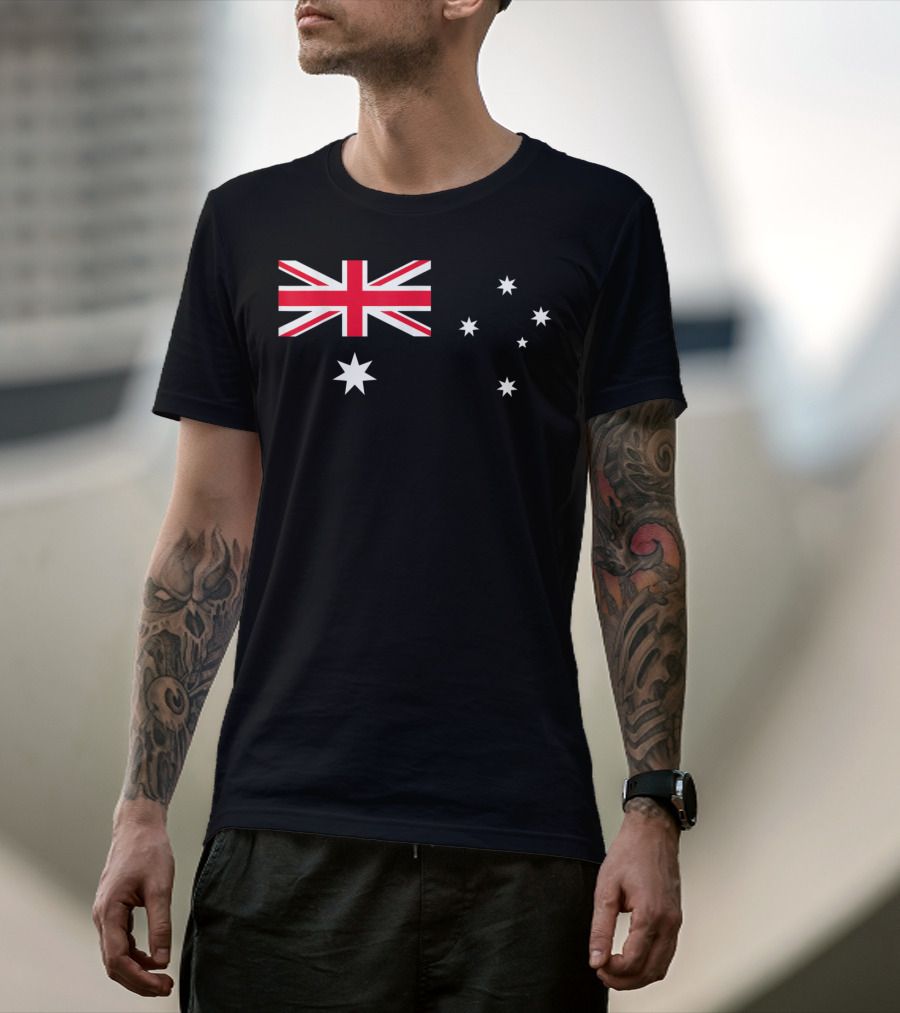 Australia Flag Aussie Flags For Australian Pride T-Shirt