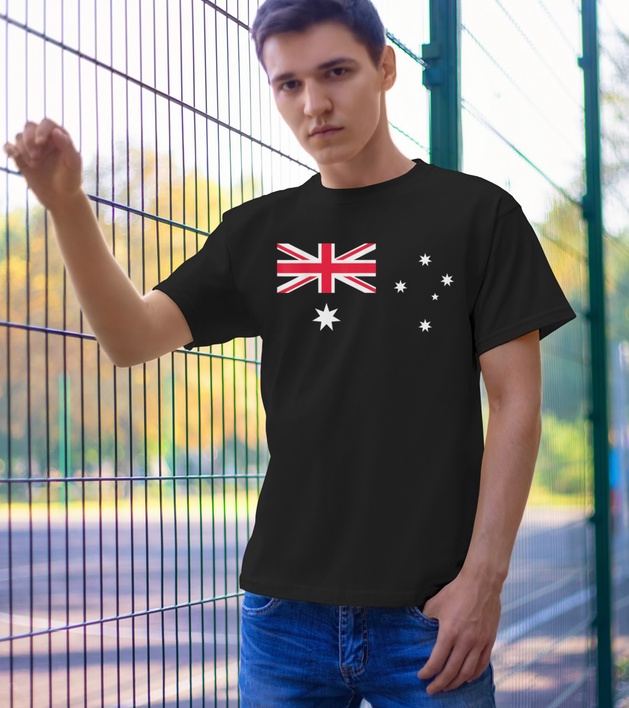 Australia Flag Aussie Flags For Australian Pride T-Shirt