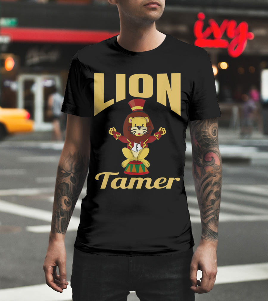Lion Tamer Circus Costume Lion Tamer T-Shirt