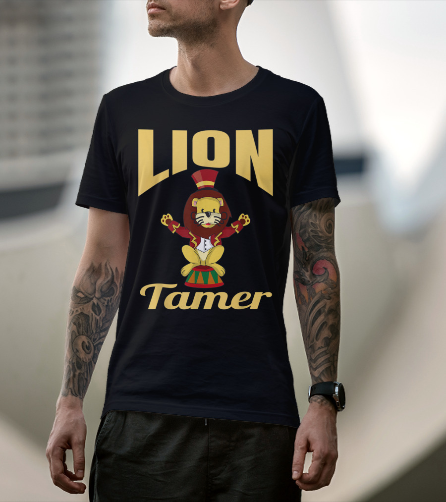 Lion Tamer Circus Costume Lion Tamer T-Shirt