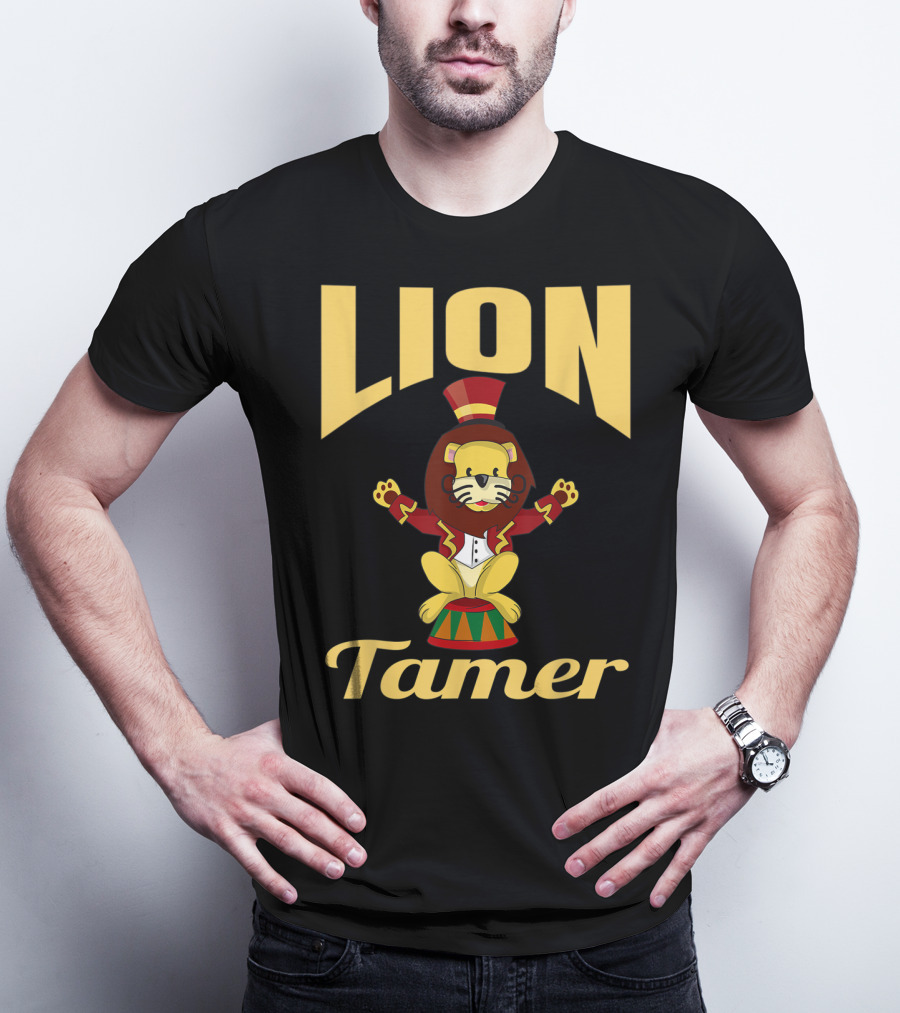 Lion Tamer Circus Costume Lion Tamer T-Shirt
