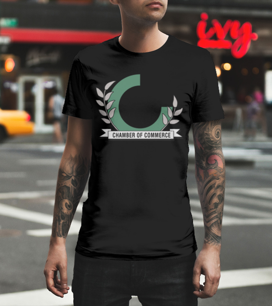 Covington Chamber Of Commerce Laurel Emblem T-Shirt