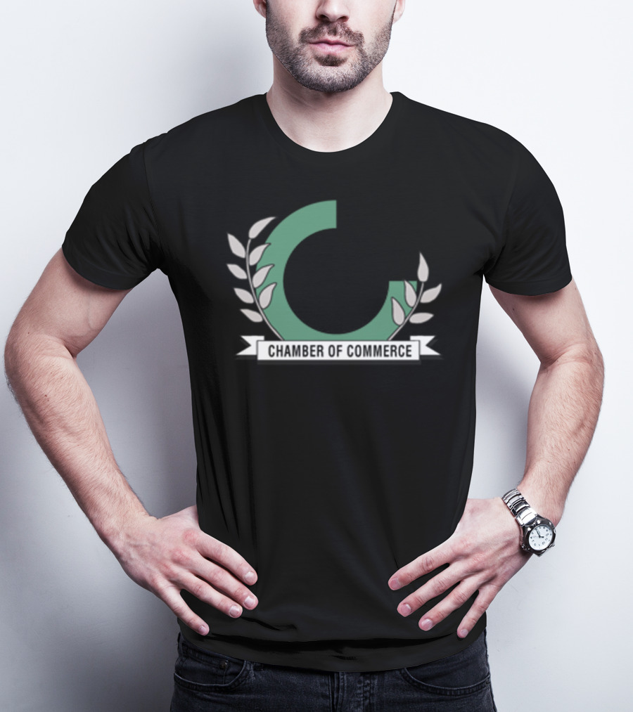 Covington Chamber Of Commerce Laurel Emblem T-Shirt