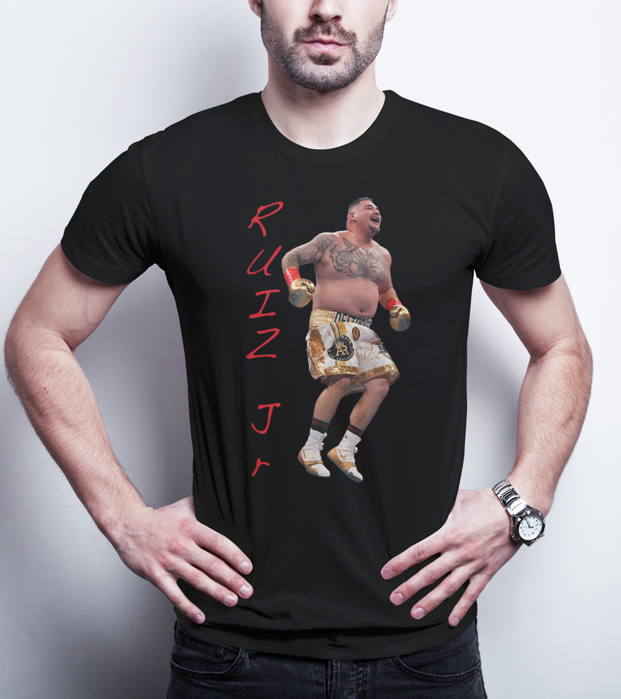 Extended Lunch Break Ruiz Jr Destroyer Boxing T-Shirt