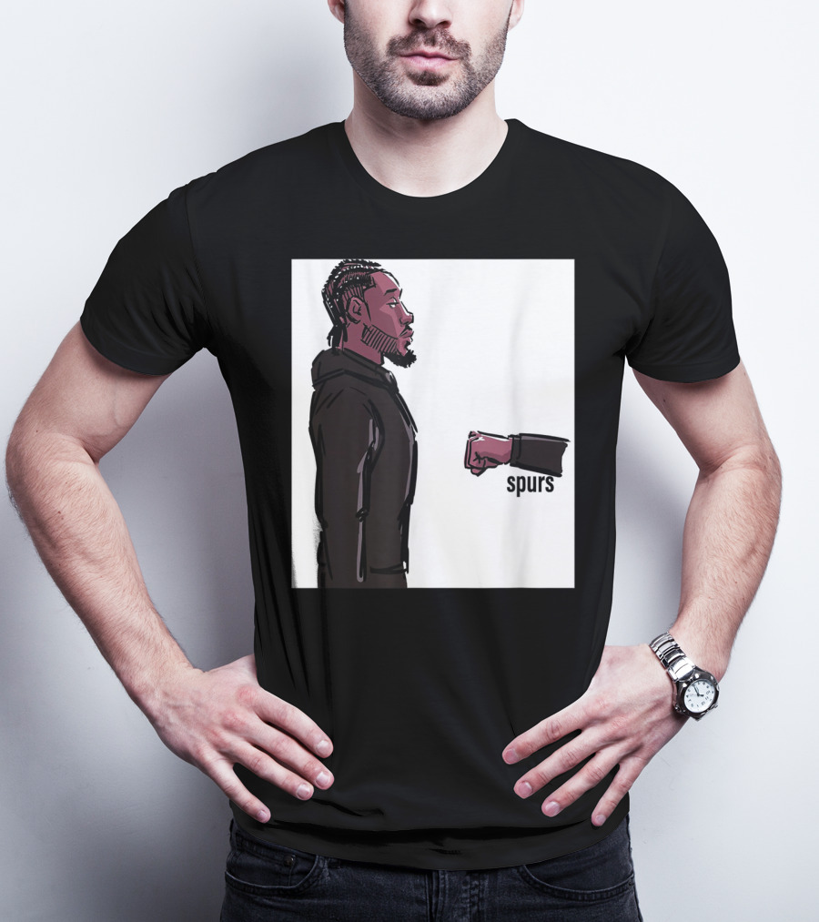 Funny Man Declines Dap Spurs T-Shirt