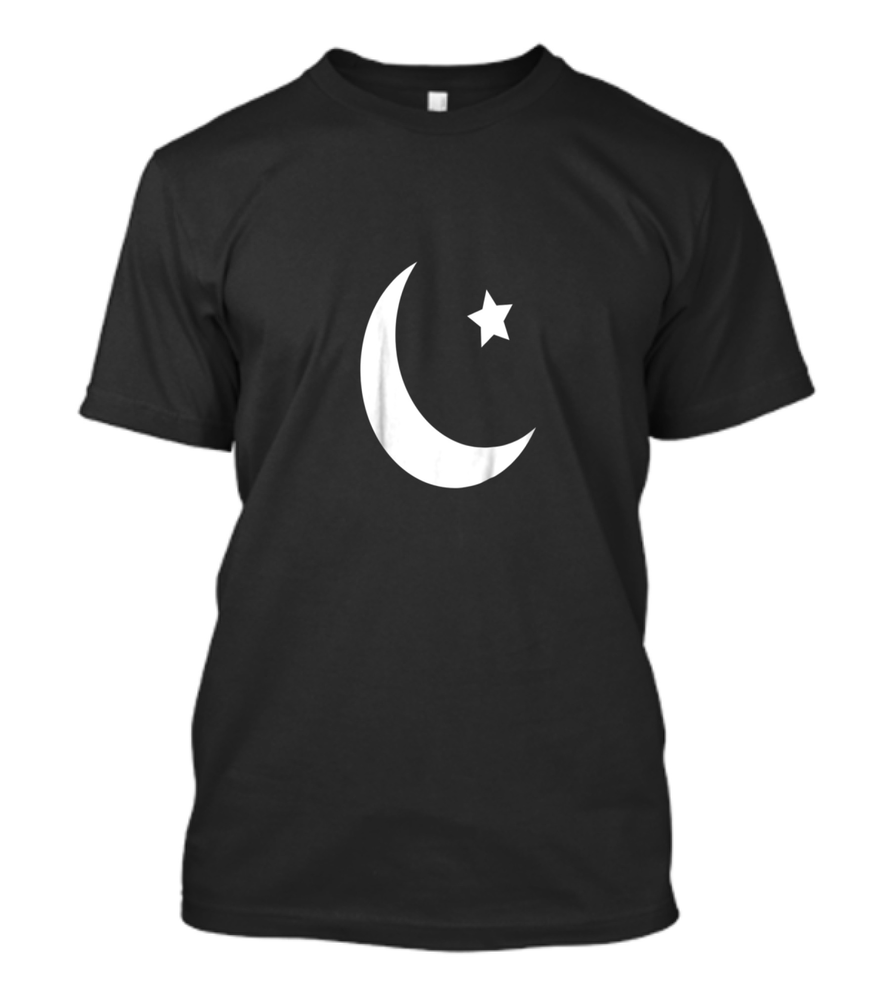 Pakistan Independence Day Crescent Moon Star Symbol Patriotism T-Shirt
