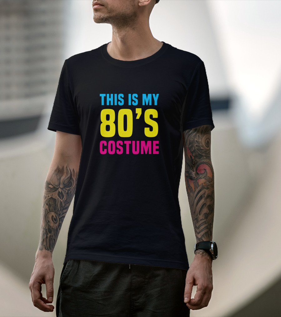This Is My 80's Costume Funny Halloween T-Shirt