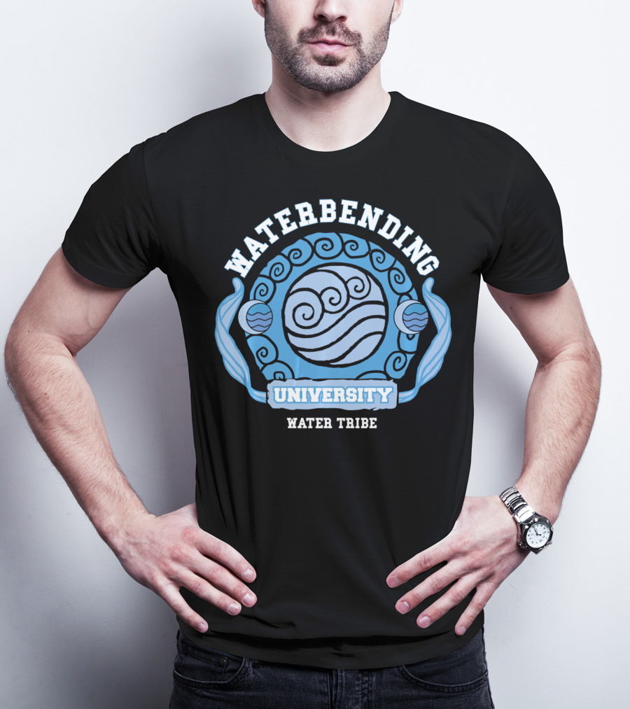 Waterbending University Water Tribe T-Shirt