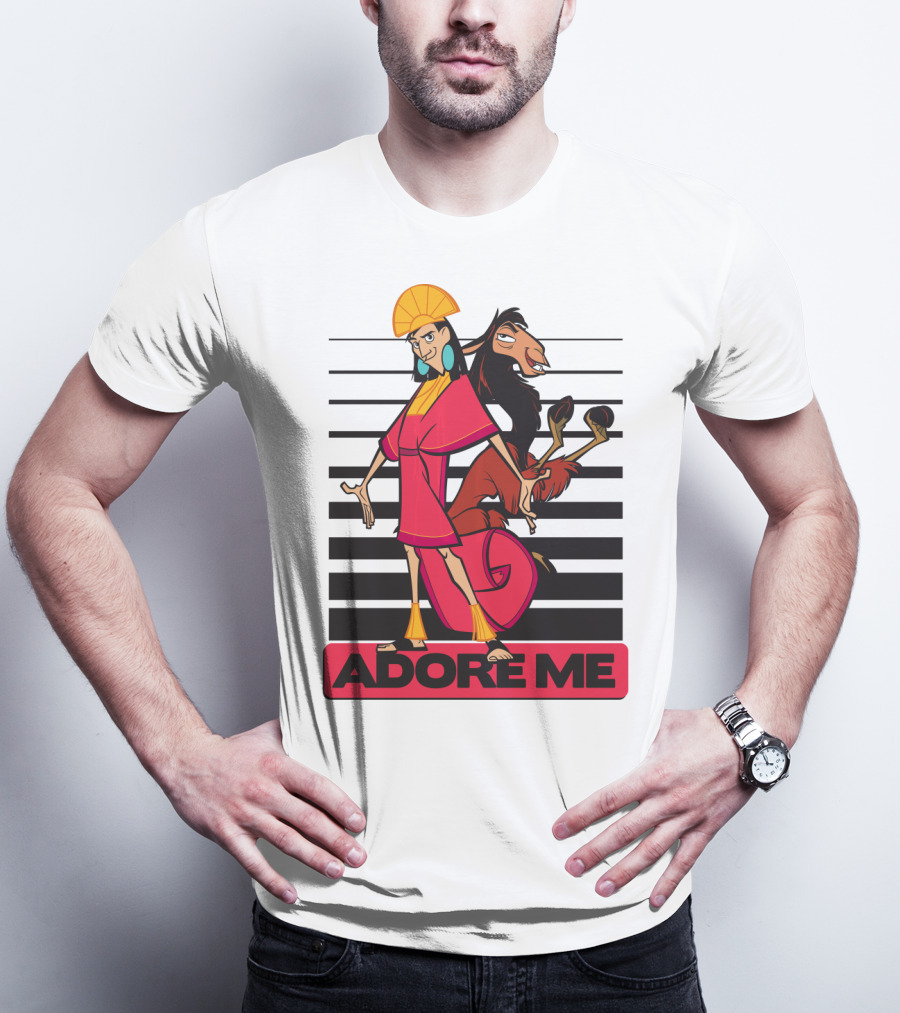 Disney Emperor's New Groove Kuzco Adore Me Stripes T-Shirt