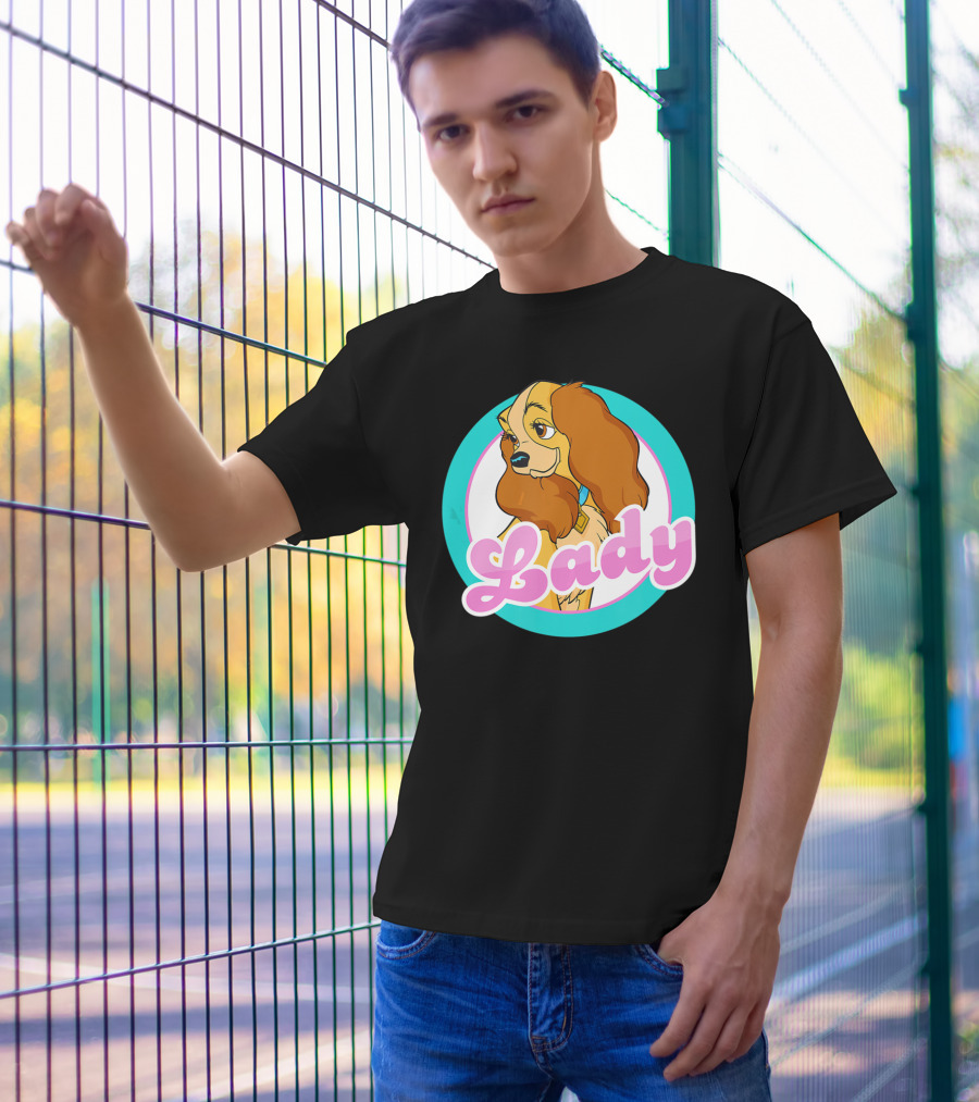 Lady And The Tramp Lady Face Disney T-Shirt